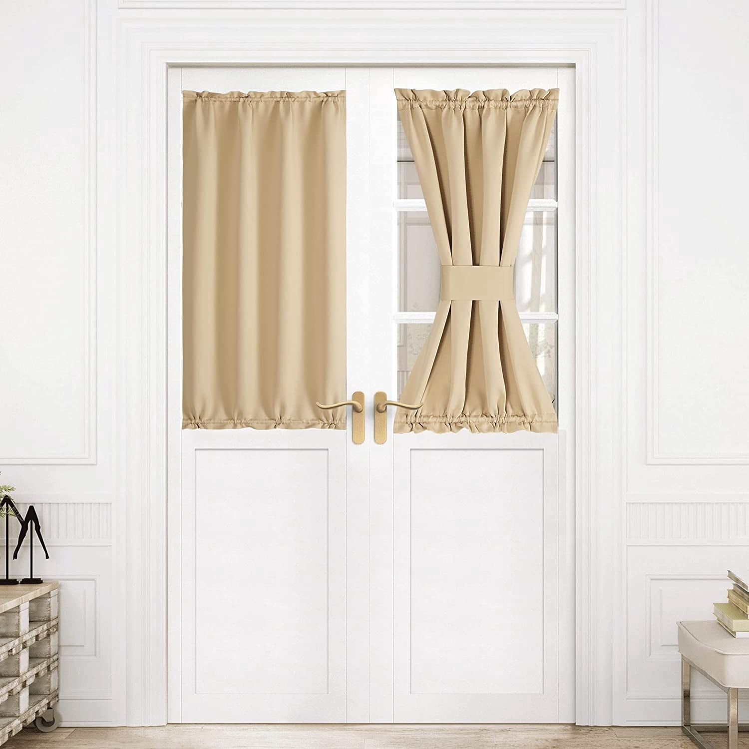 HUVBNAWQ-Patio French Door Curtain Panel Blackout Drapes 36"x 40 ...