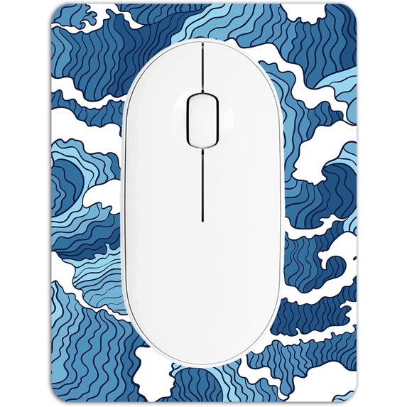 HUVBNAWQ-Small Mouse pad mall, only Takes up Mouse Space, Mini Travel ...