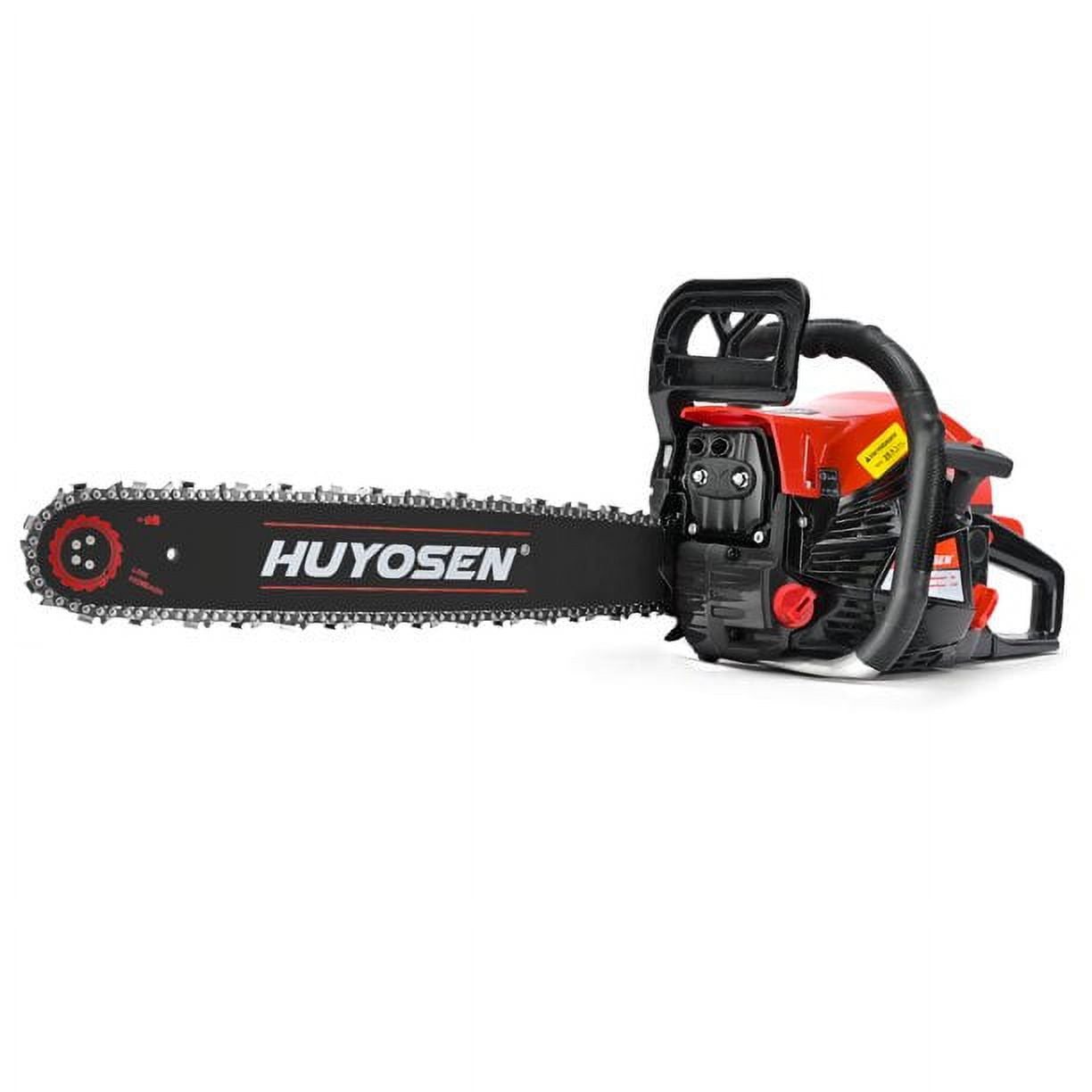 Gas powered chainsaw store