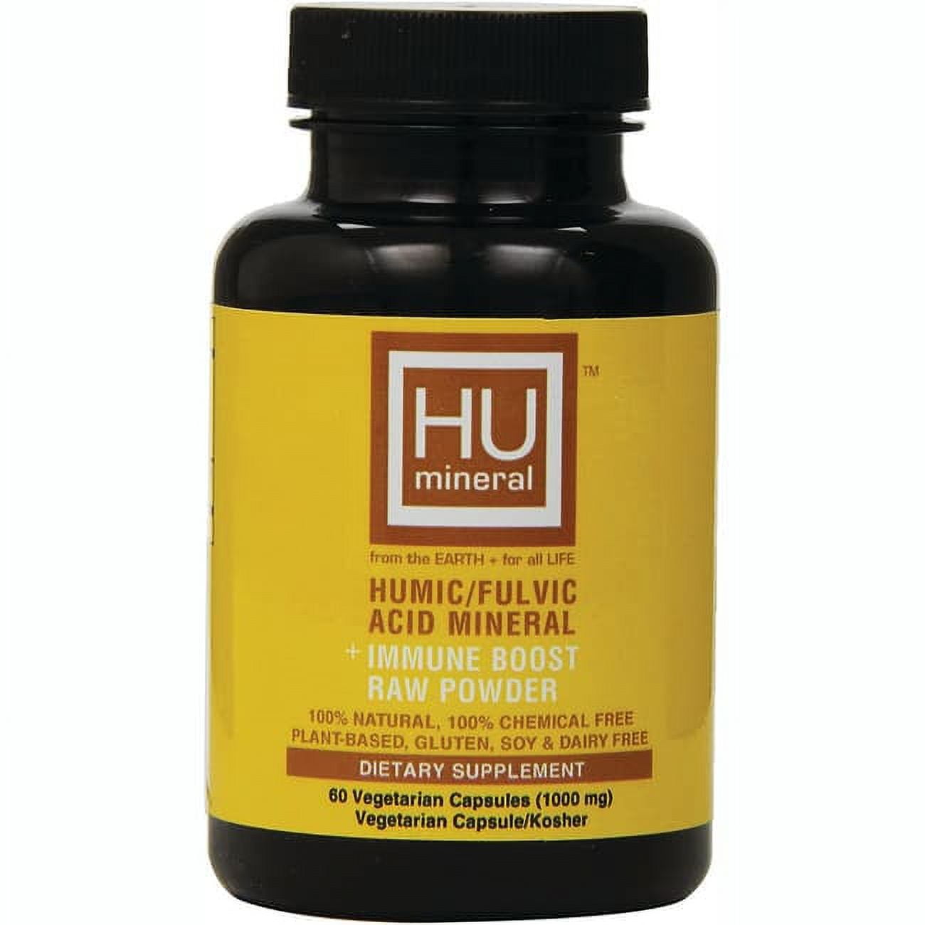 HUmineral Humic/Fulvic Acid Mineral + Immune Boost Raw Powder - Walmart ...