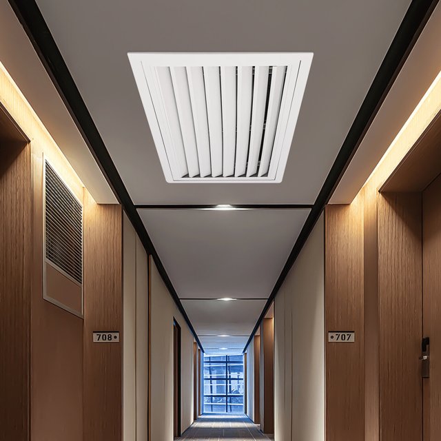 HVAC Aluminum Return Grille Easy Air Flow Linear Bar Grilles 30 x 14 ...