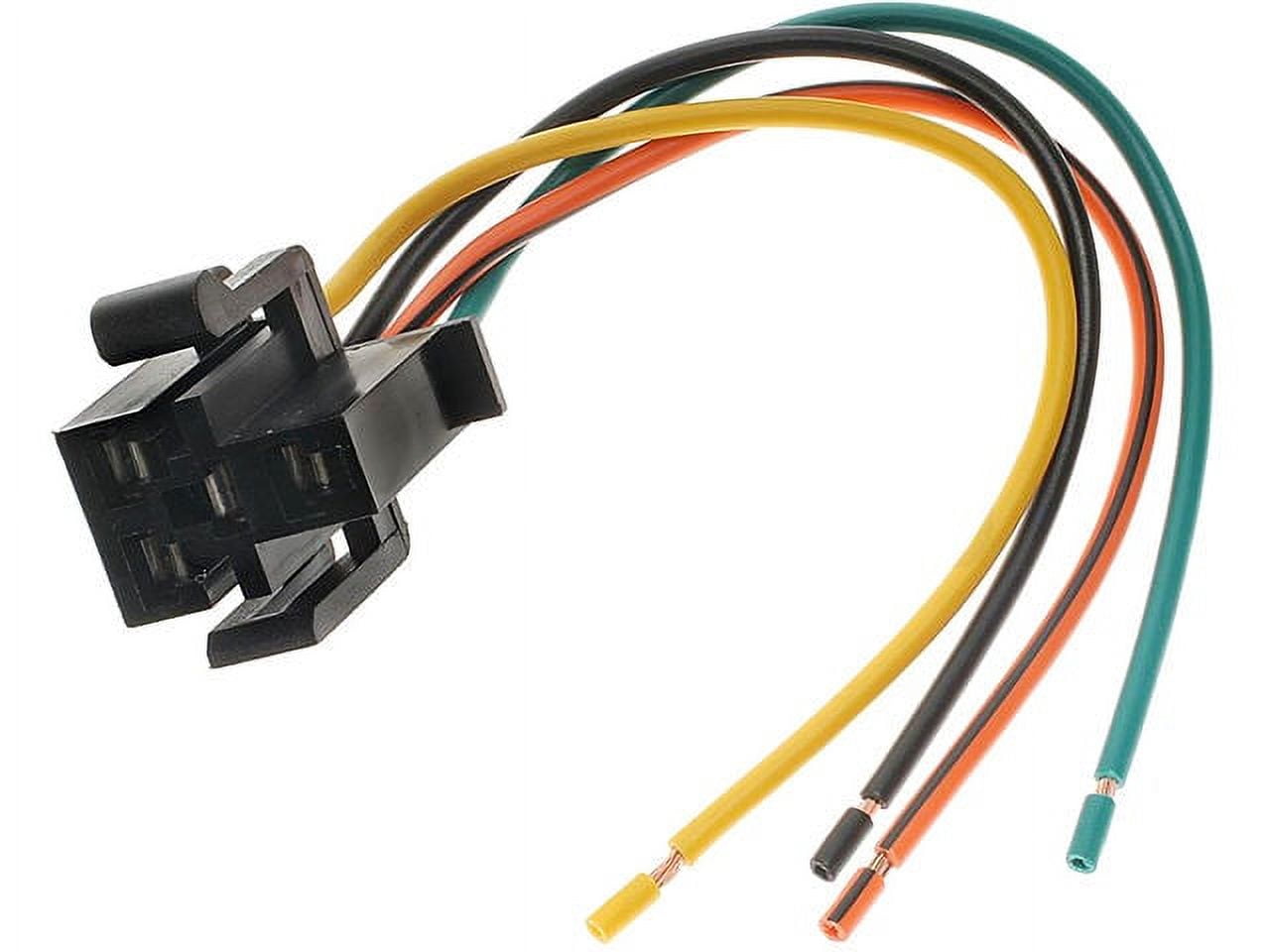 HVAC Blower Motor Resistor Connector - Compatible with 1990 - 1999 Ford ...