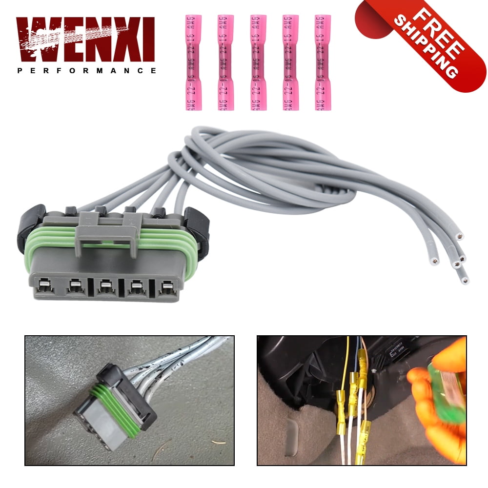 HVAC Blower Motor Resistor Harness 99595KW 2016, Plug And Play Car ...