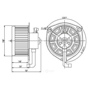 Pontiac 6000 Hvac Blower Motor