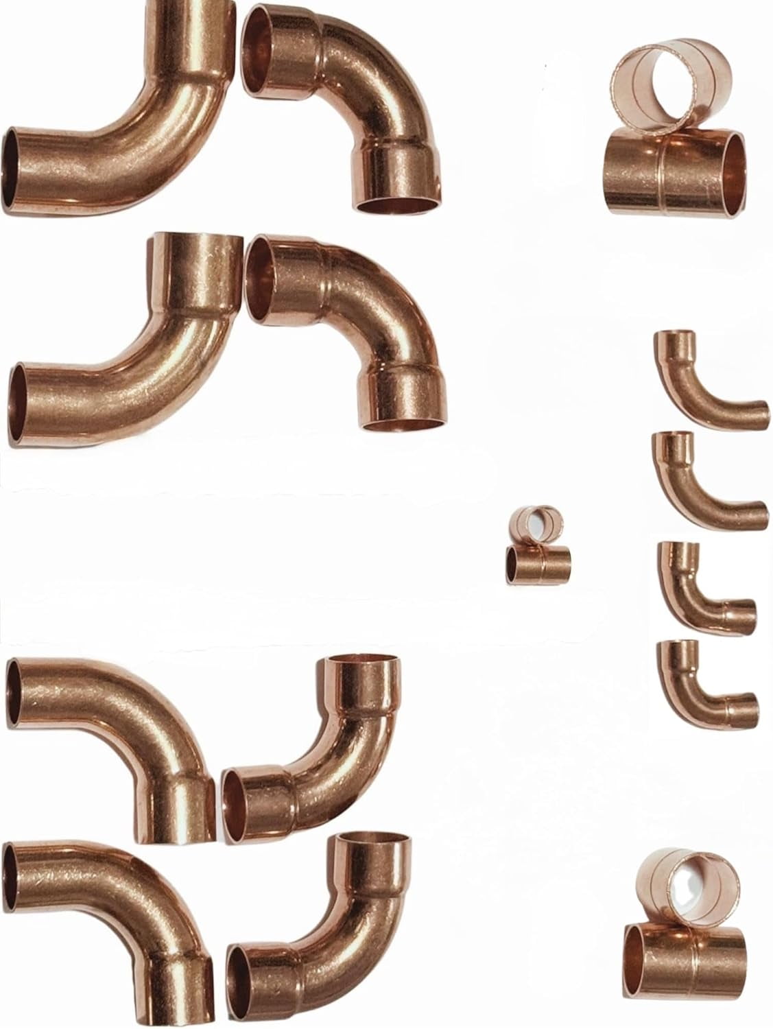 HVAC Copper Pro Pack, Two of Each Size 7/8 3/4 3/8 (ID) 2 Long Street ...