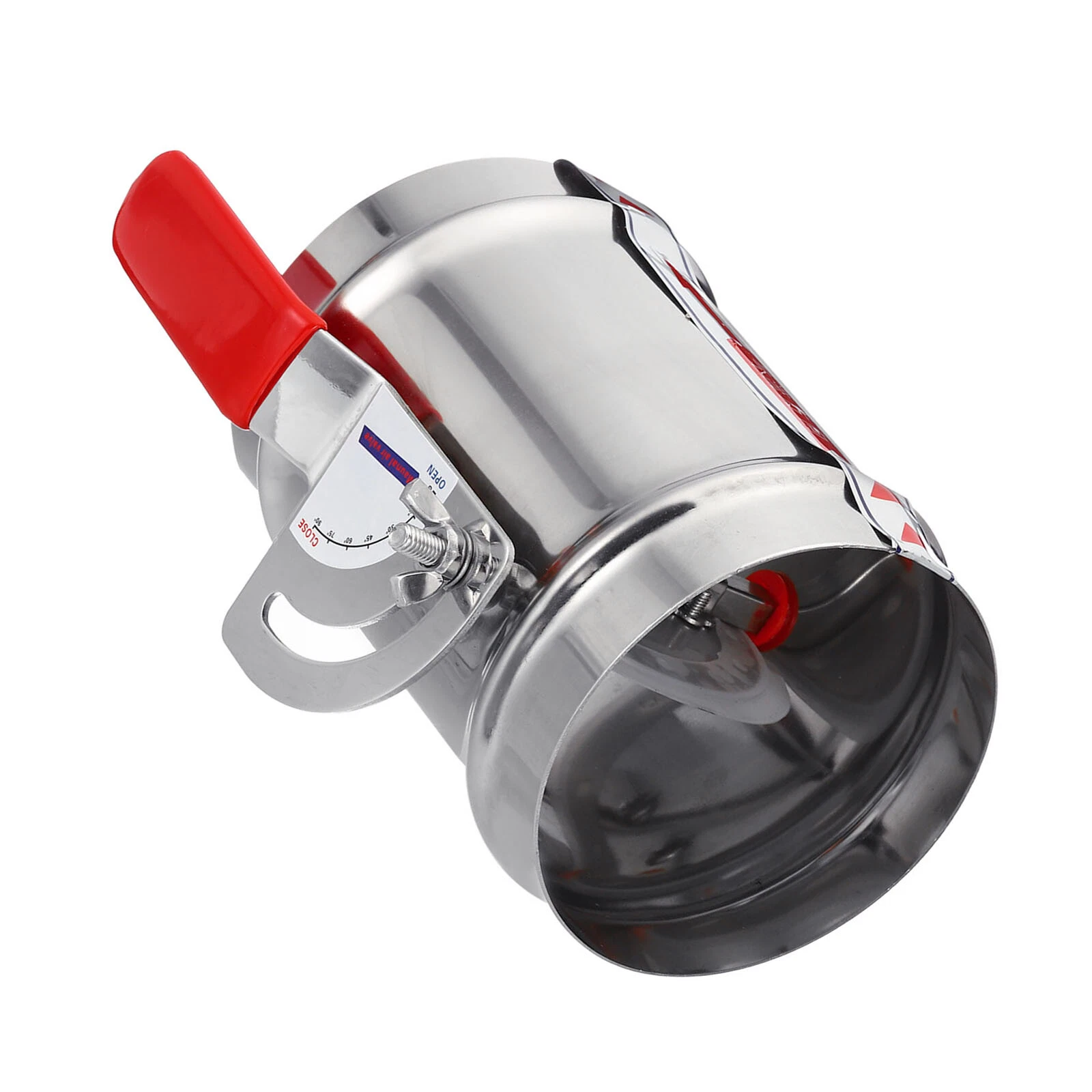 HVAC Duct Manual Volume Backdraft Damper 4" Airflow Ducting Branch Vent ...