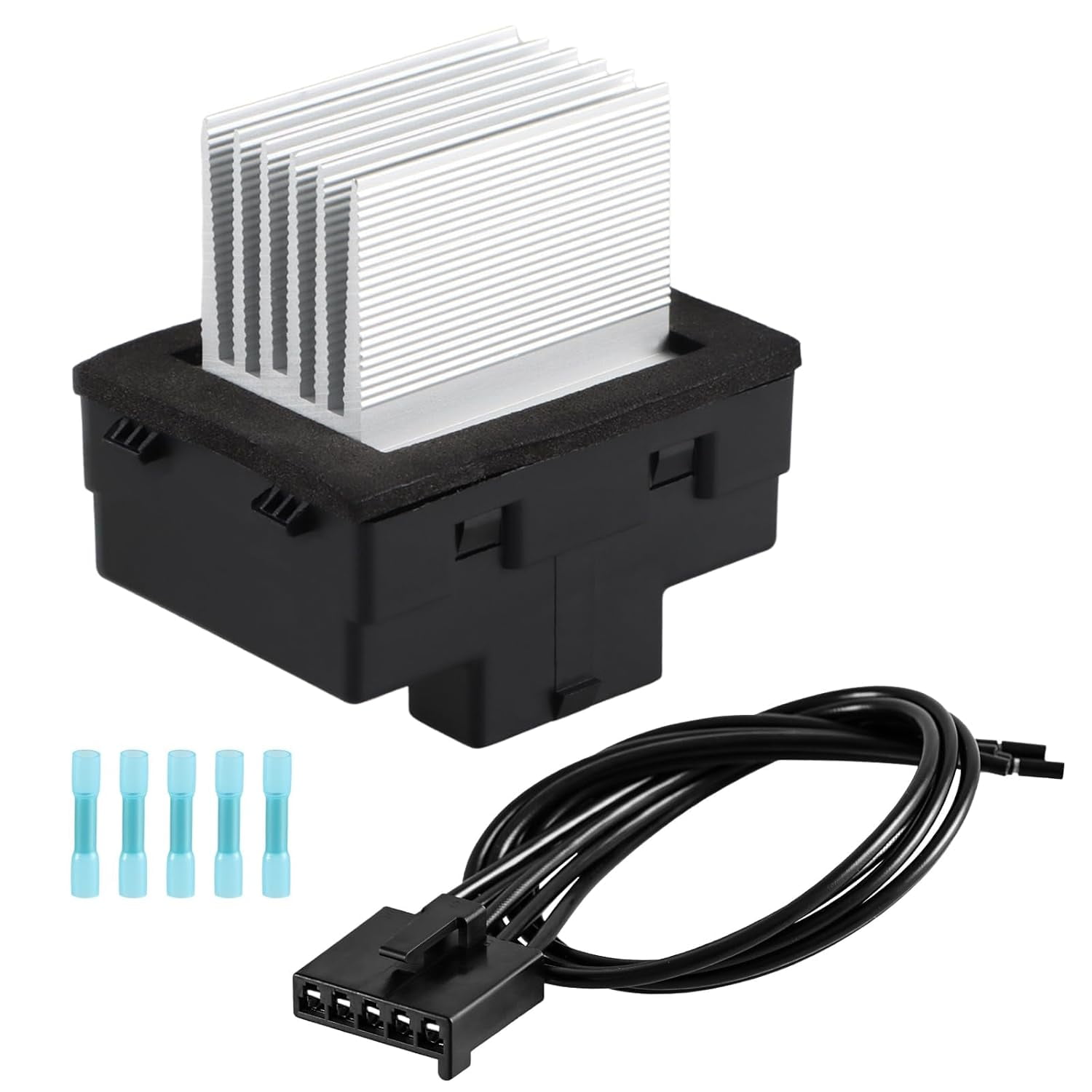 HVAC Fan Blower Motor Resistor with Harness Fit for Ford Fusion 06-12 ...