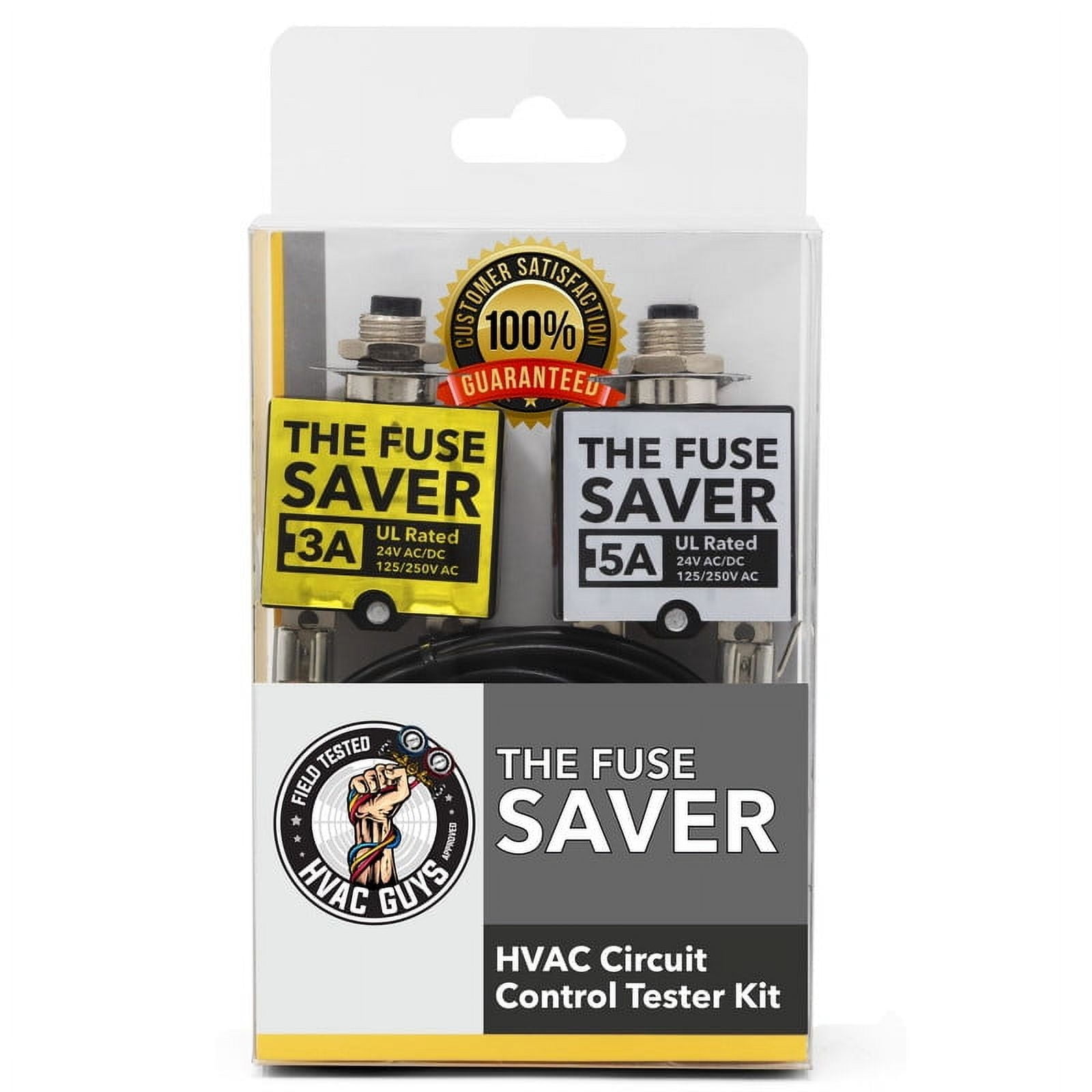 HVAC Guys - The Fuse Saver | HVAC Circuit Tester | 3 AMP & 5 AMP Fuses ...