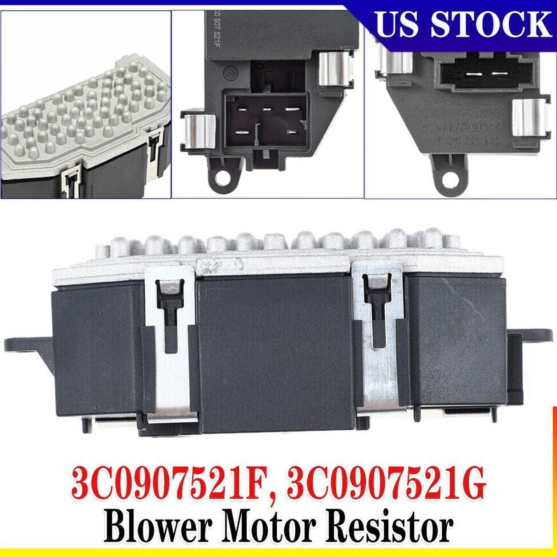 HVAC Heater Blower Motor Resistor For 12-15 VW Beetle 10-14 Golf ...