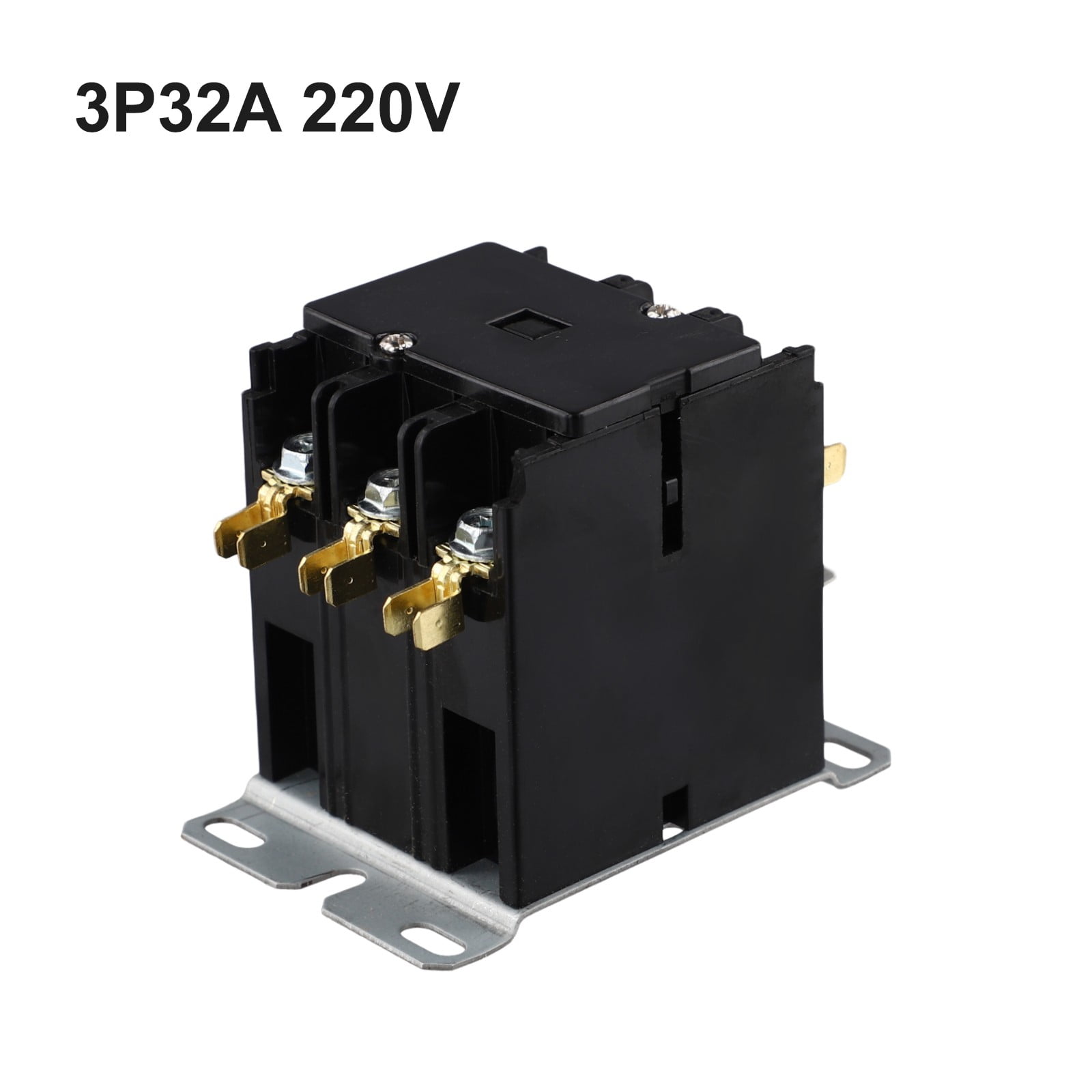 HVAC Motor Contactor AC Air Conditioner Replacement Relay 3 Pole 32A ...