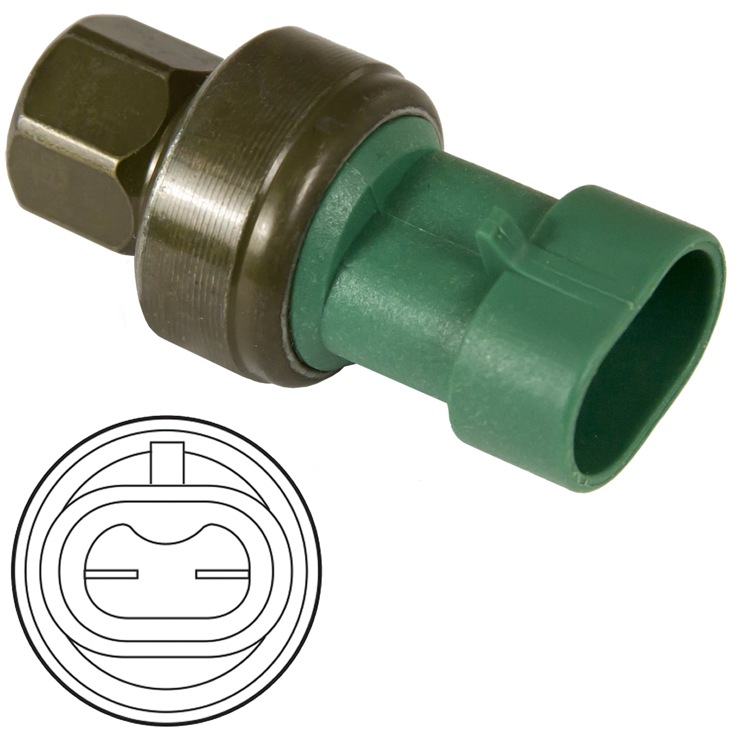 HVAC PRESS SWITCH; HIGH PRESSURE CUT-OFF; CLOSED 230PSI; OPEN 365PSI ...