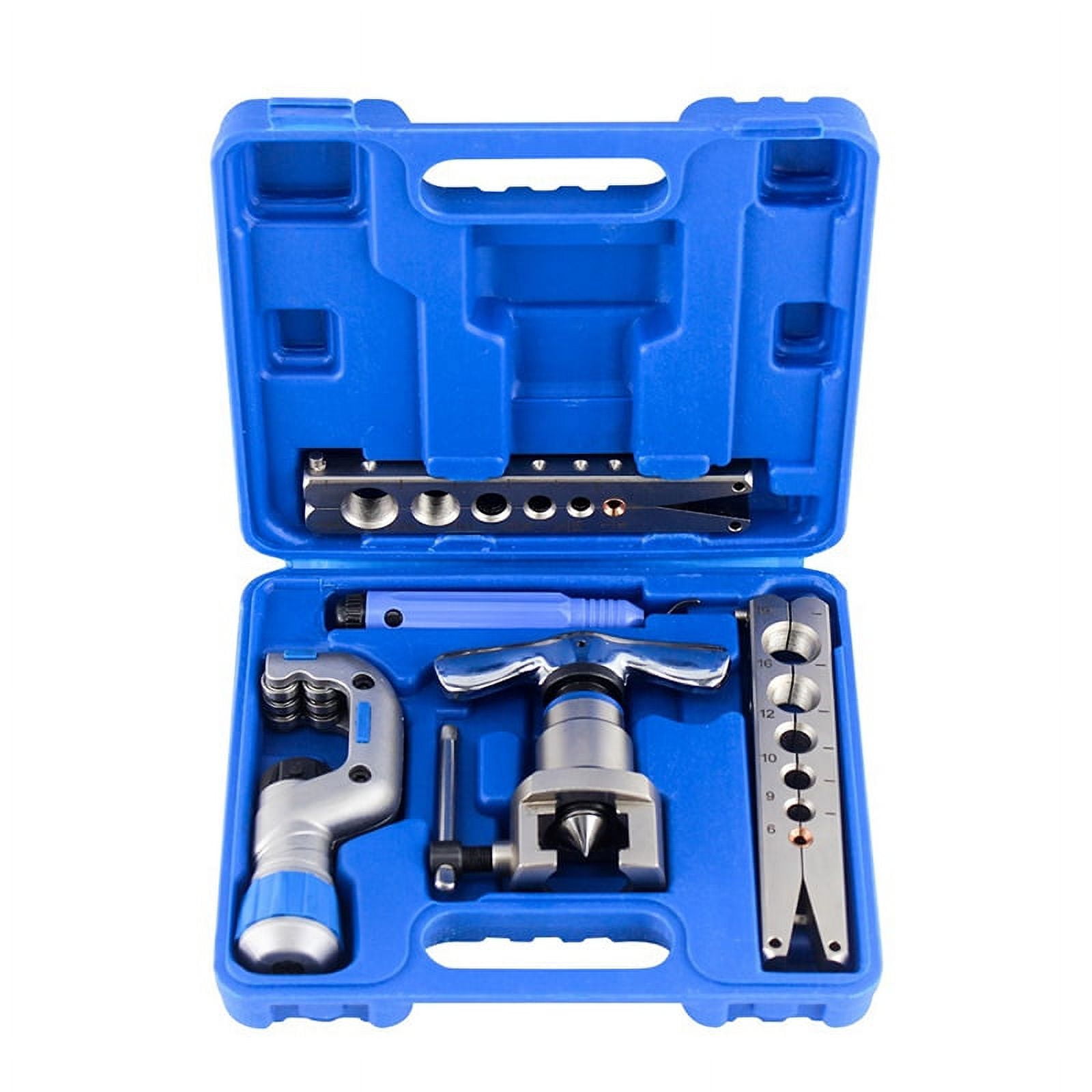 HVAC Pipe Cone Flaring Tool Kit 6~19mm 45 Degree Angle Eccentric Cone ...
