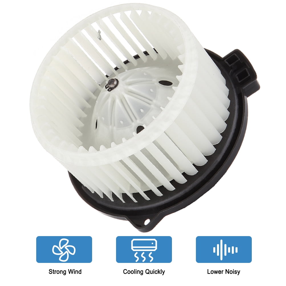 HVAC Plastic Heater Blower Motor w/Fan ABS Cage ECCPP fit for 2004-2008 ...