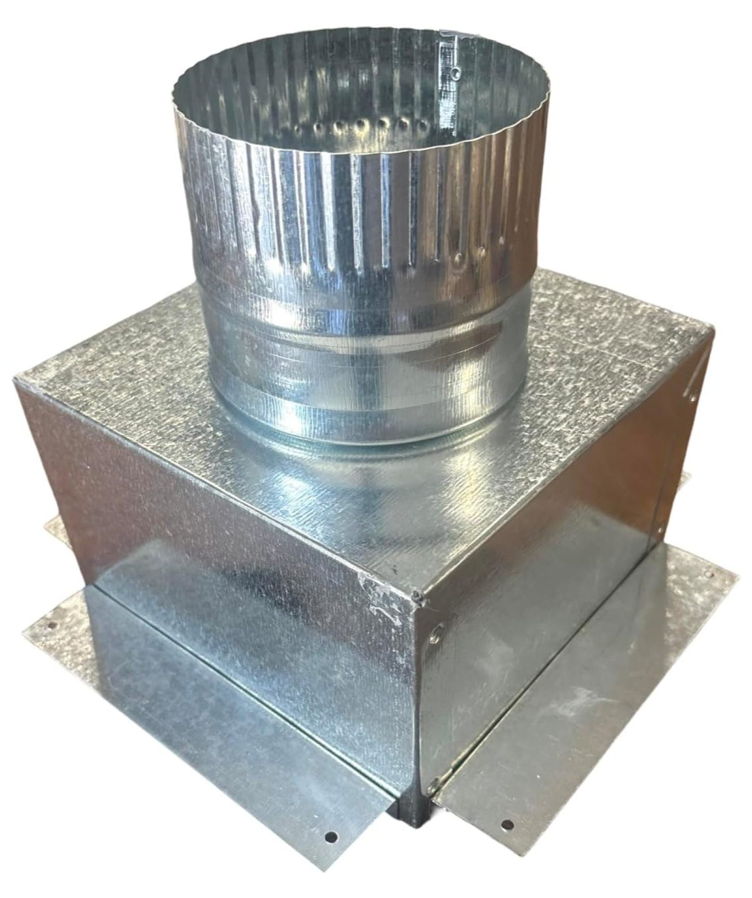 HVAC Plenum Ceiling Box 6X6 with Your Choice of Round Complete with ...