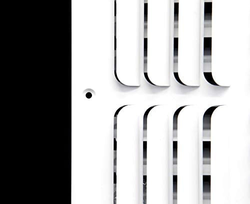 HVAC Premium 10"w x 10"h 3-Way-Horizontal Fixed Curved Blade AIR Supply ...