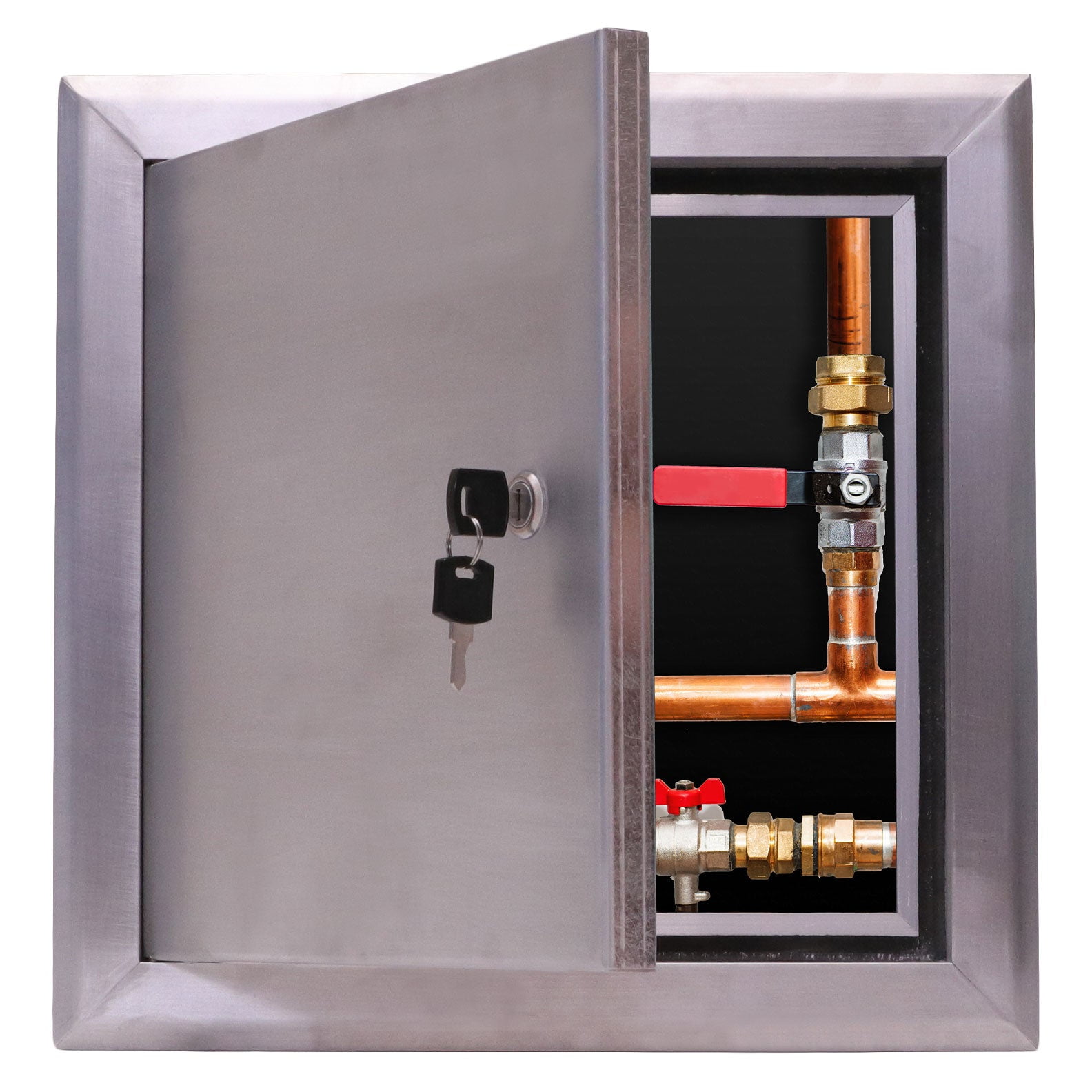 HVAC Premium 16" X 16" Aluminum Insulated Fire Resistant Access Panel ...