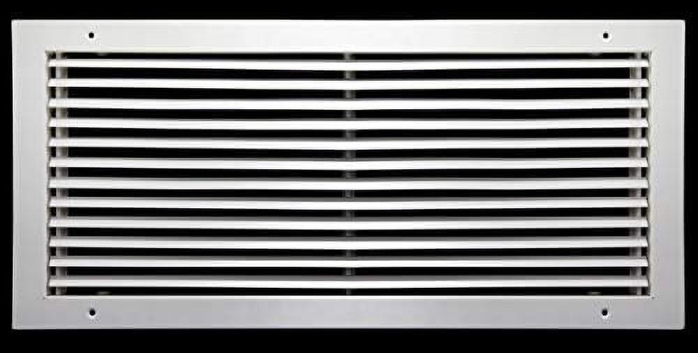 HVAC Premium 20" x 14" Fixed Bar Return Grille - All Steel Structure ...