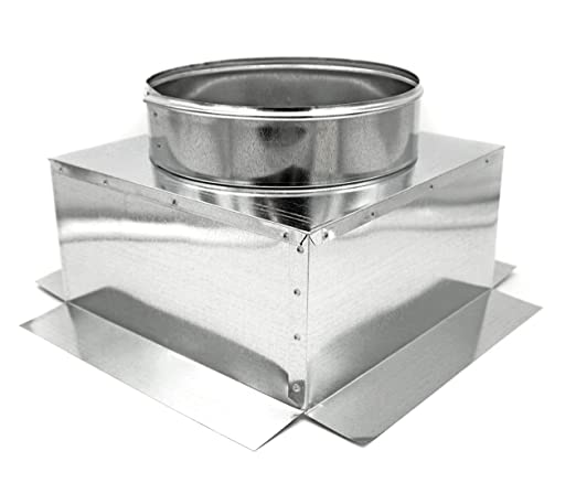 HVAC Premium Top Outlet Ceiling Diffuser Box | 10" X 10" X 8 ...