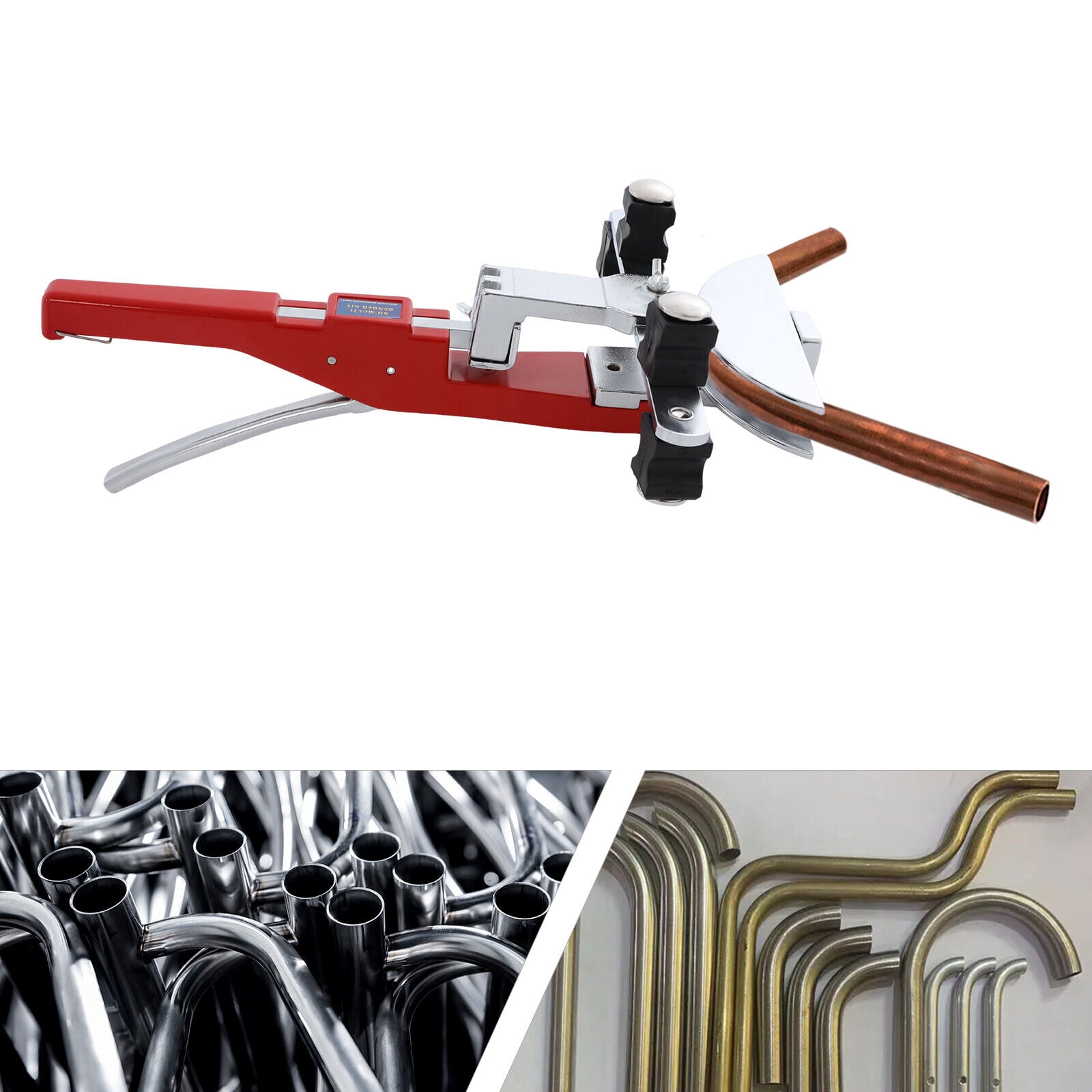 HVAC Refrigeration CT-999RF 90 Manual Pipe Tube Bender Kit 3/8 1/2 5/8 ...