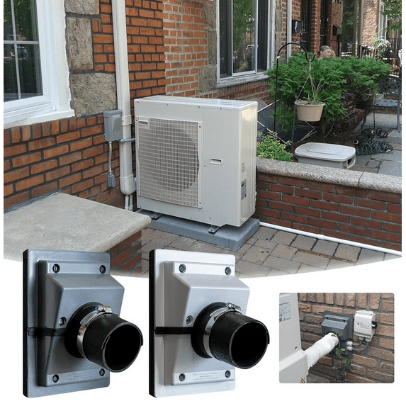 HVAC Wall Penetration & Line-Set Cover Kit, Split AC Line-Set Wall ...