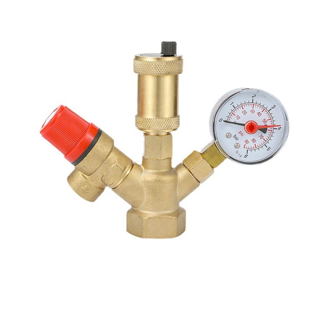Hvac Safety Valve Water Tank Pressure Relief Valve Boiler Component ...