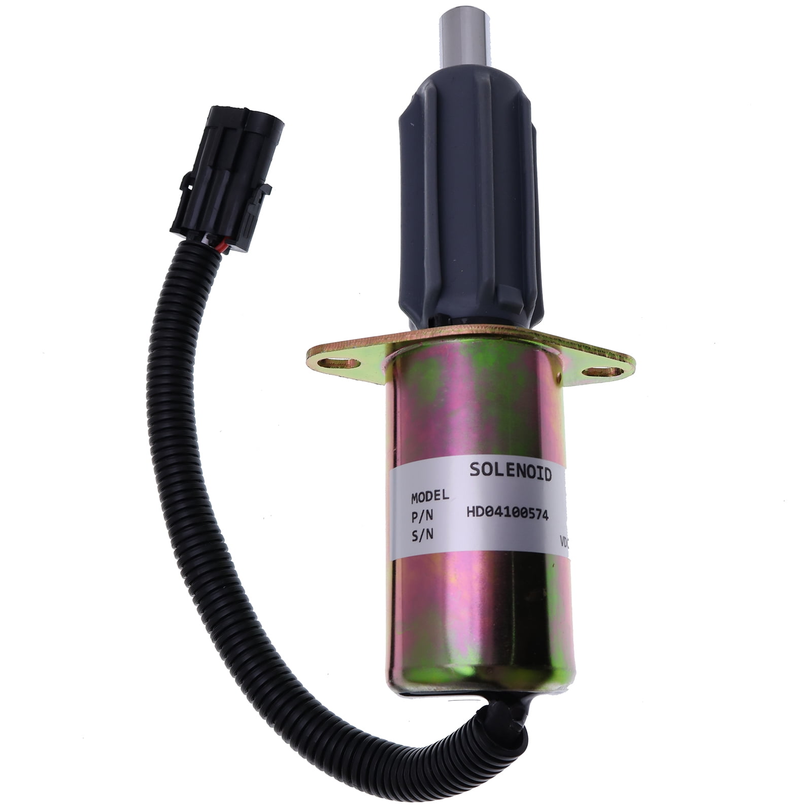 HVACSTAR 24V Fuel Shutoff Solenoid 3921980 for Cummins 6CT 6CTA 6C 8.3 ...