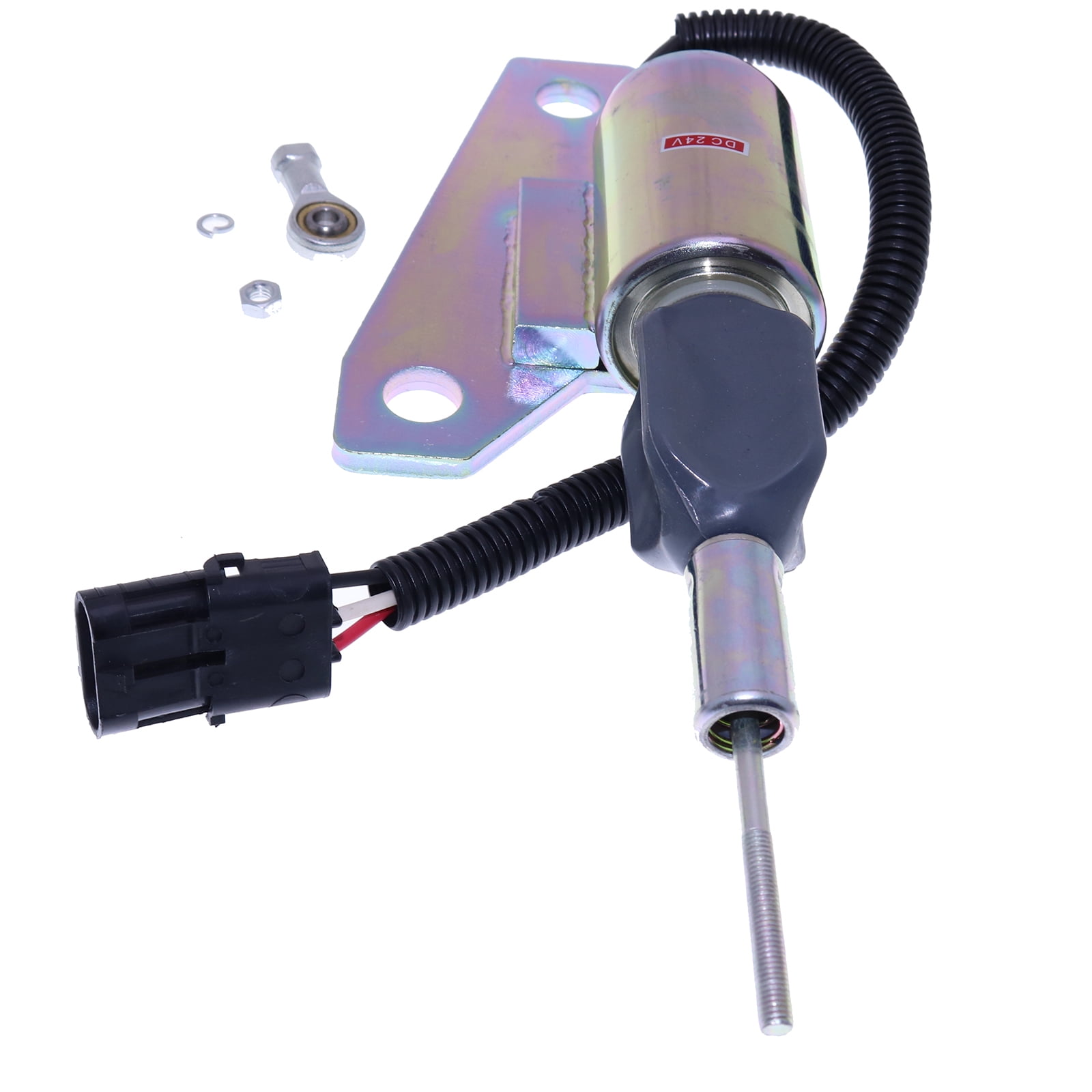 HVACSTAR 3991625 Fuel Shut Off Solenoid for Cummins 6BT 5.9L Engine 24V ...