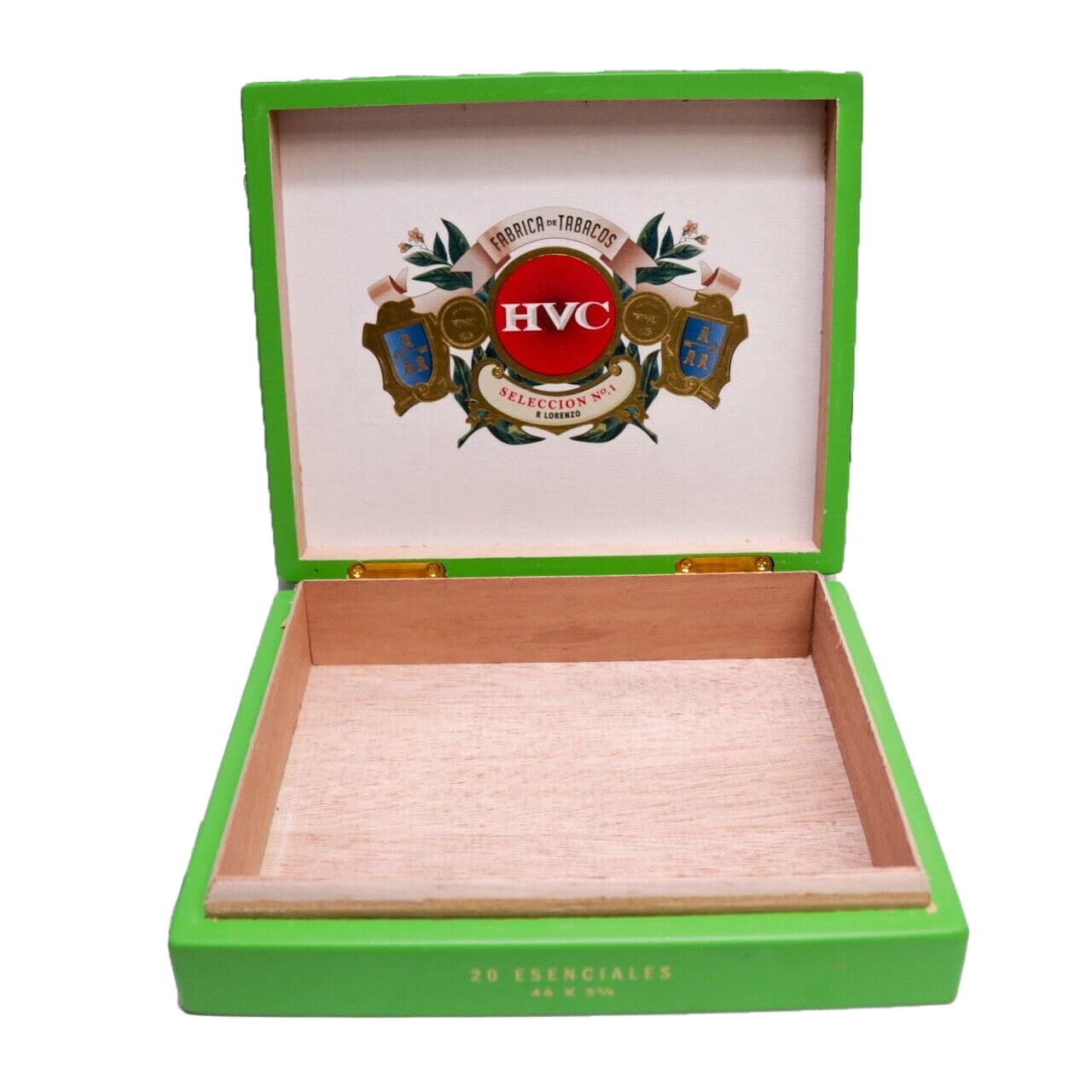 HVC Seleccion No. 1 Esenciales Empty Wood Cigar Box 8" x 6.75" x 1.75 ...