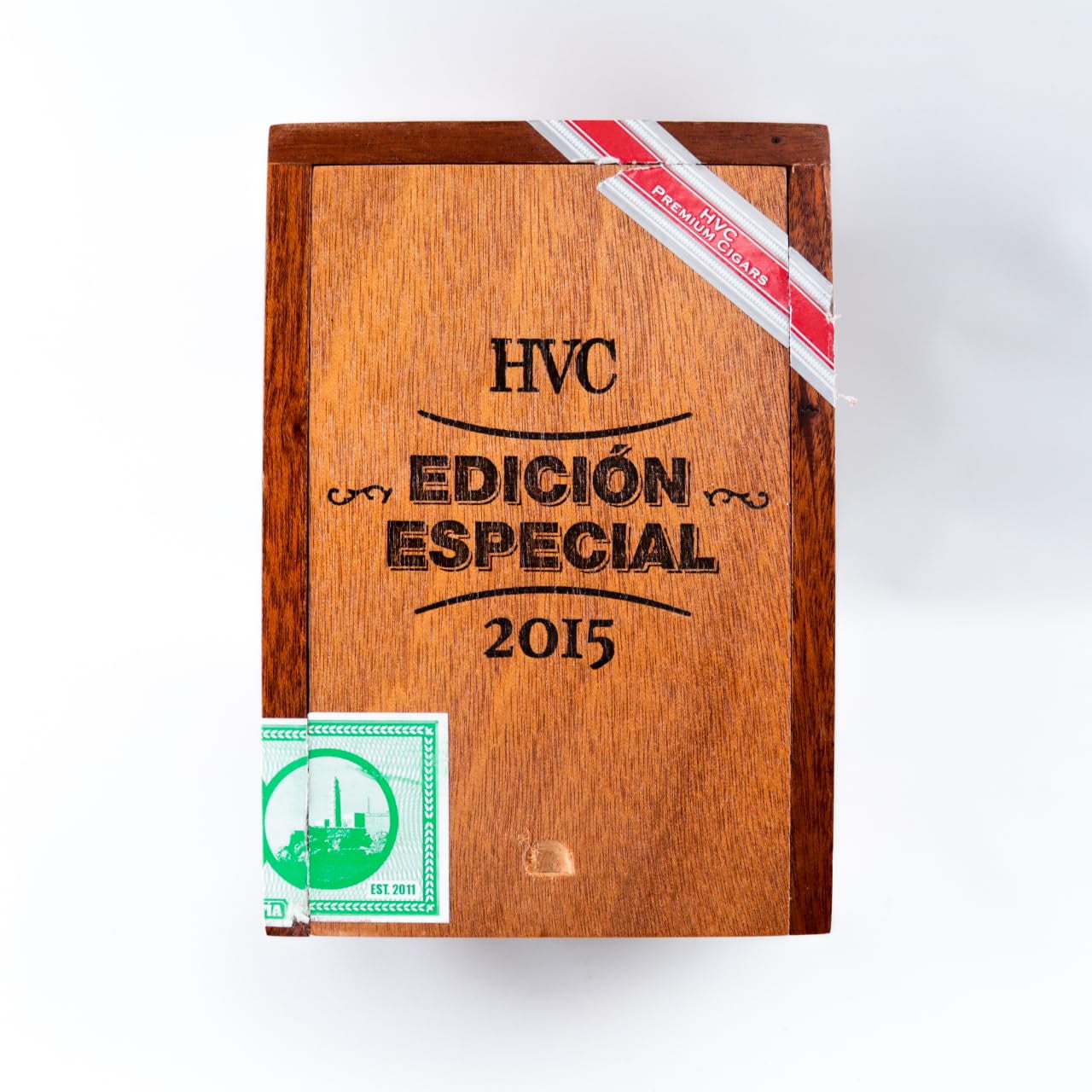HVC Toros Edicion Especial 2015 Empty Wood Cigar Box 6.75" x 4.75" x 3. ...