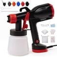HVLP Sprayer - Ultra Lightweight & Low with 5 Nozzles & 3 Patterns for ...