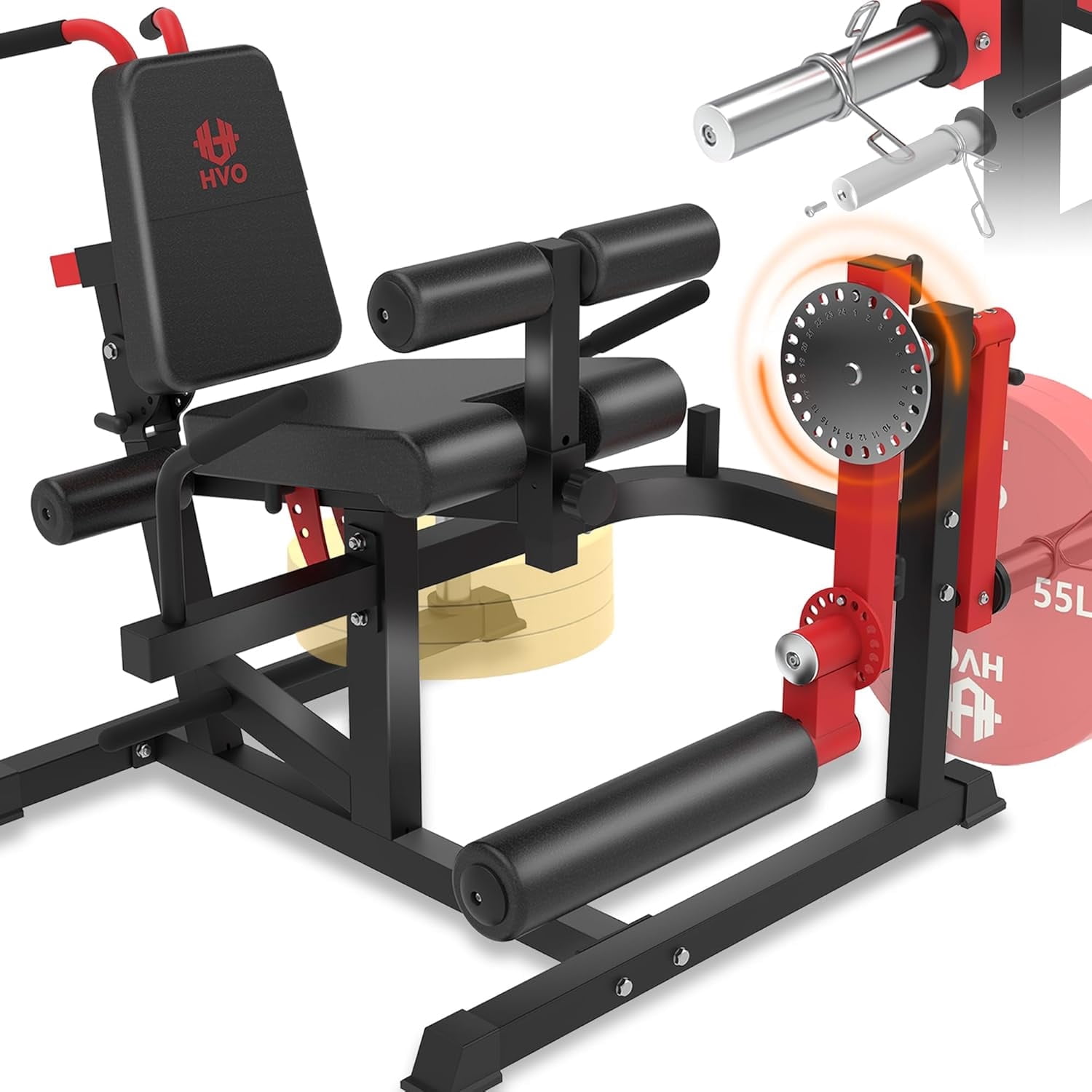 HVO Leg Extension and Curl Machine with Plate Loaded in Home Gym ...
