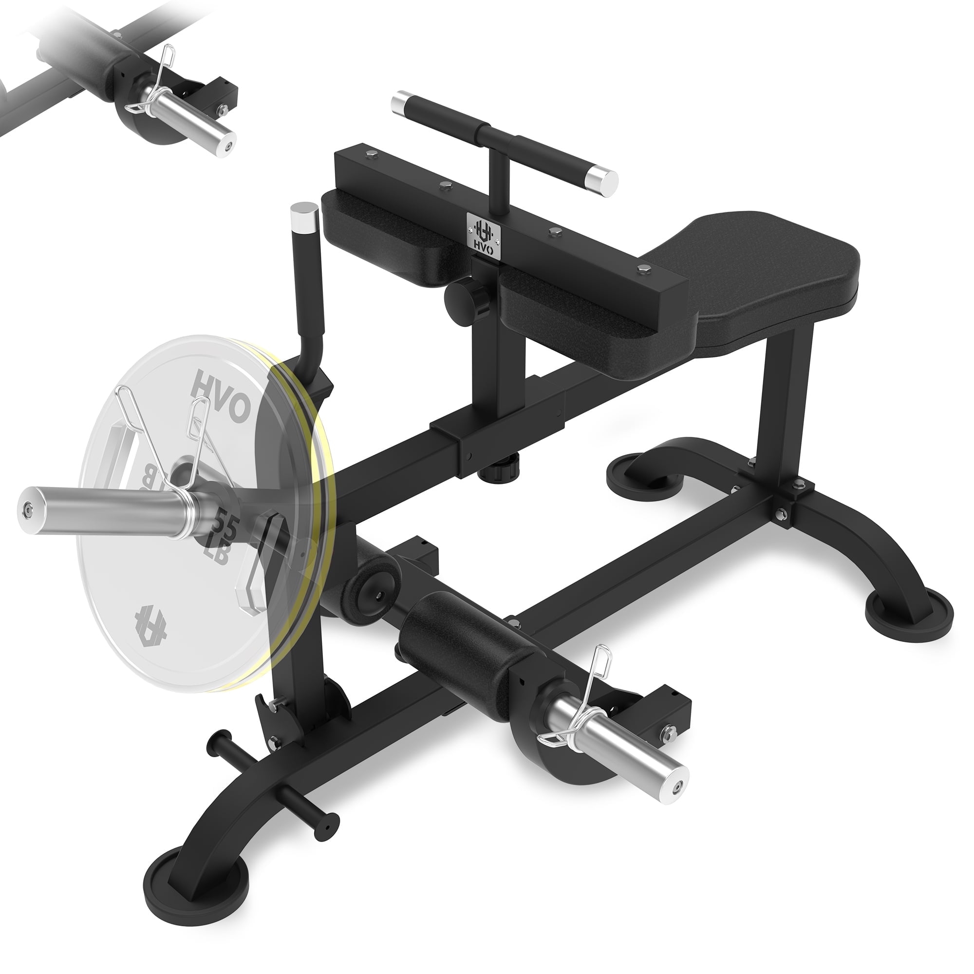 HVO Seated Calf Raise Machine: Tibialis Trainer 2 in 1 Adjustable ...