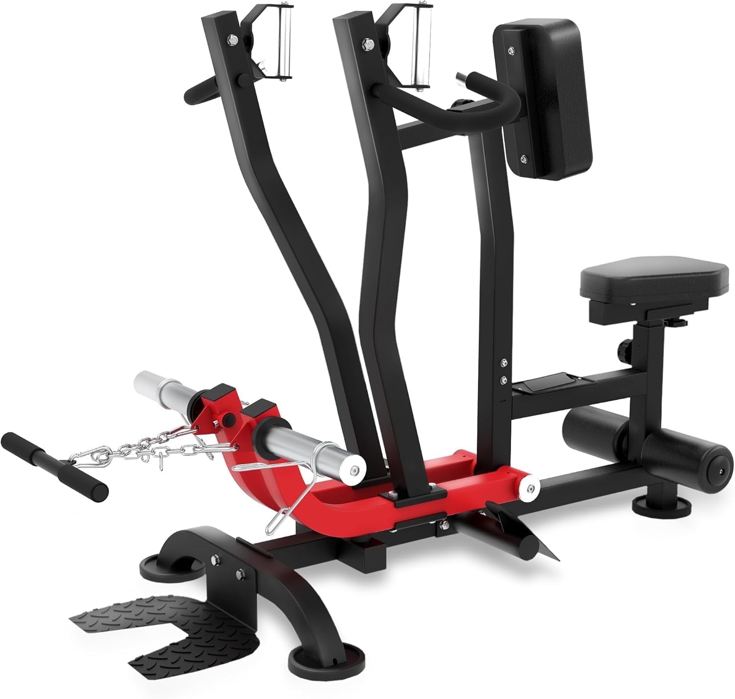 HVO Seated Row Machine Back Workout: Back Row Machine Exercise Plate ...