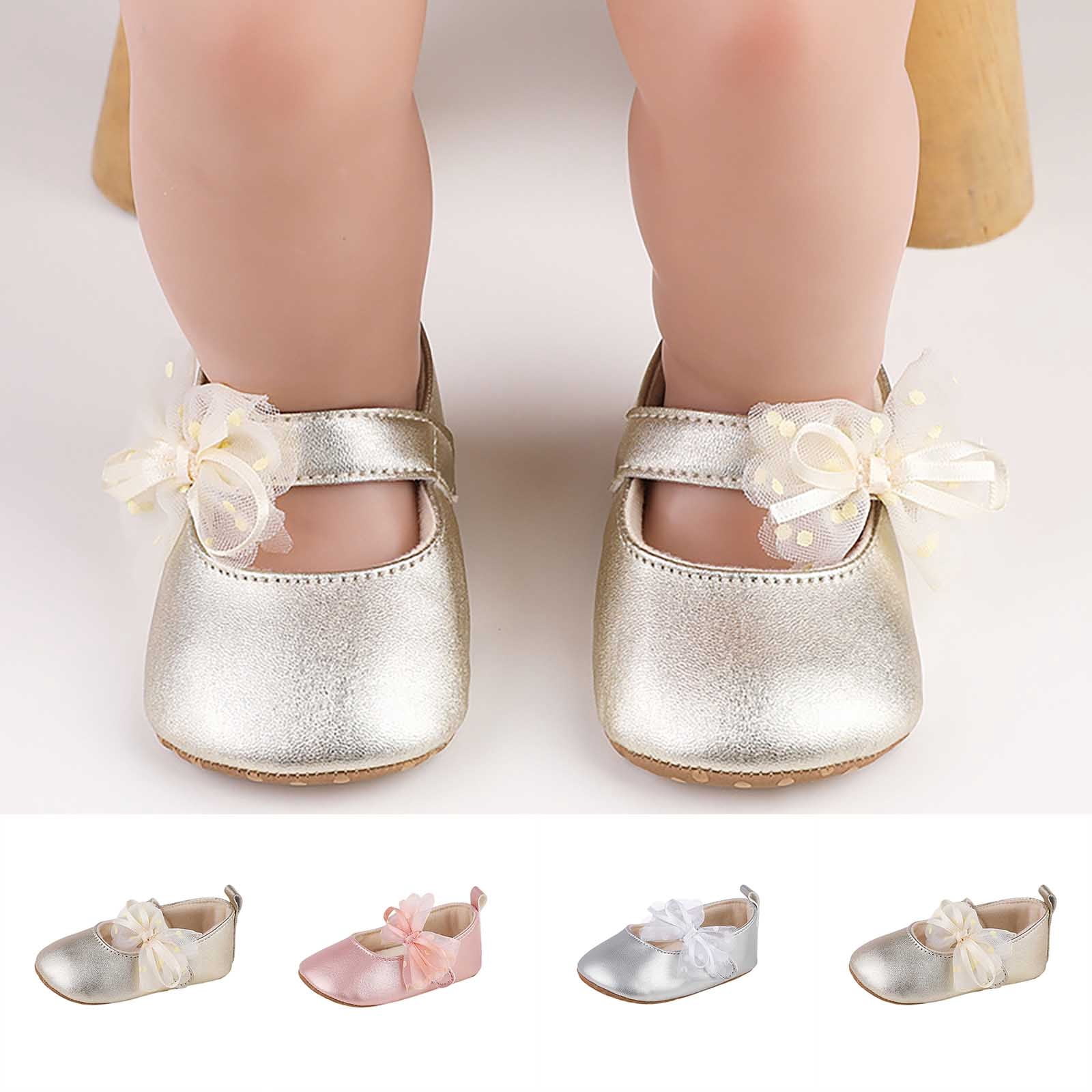 HVOBTTY Infant Non Slipping Rubber Sole Breathable Comfortable First ...