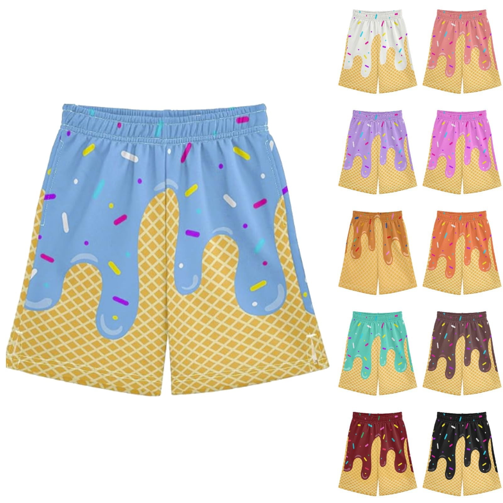 HVOBTTY Toddlers Soft Straight Leg Pants, , Kids Fashion Casual Print ...