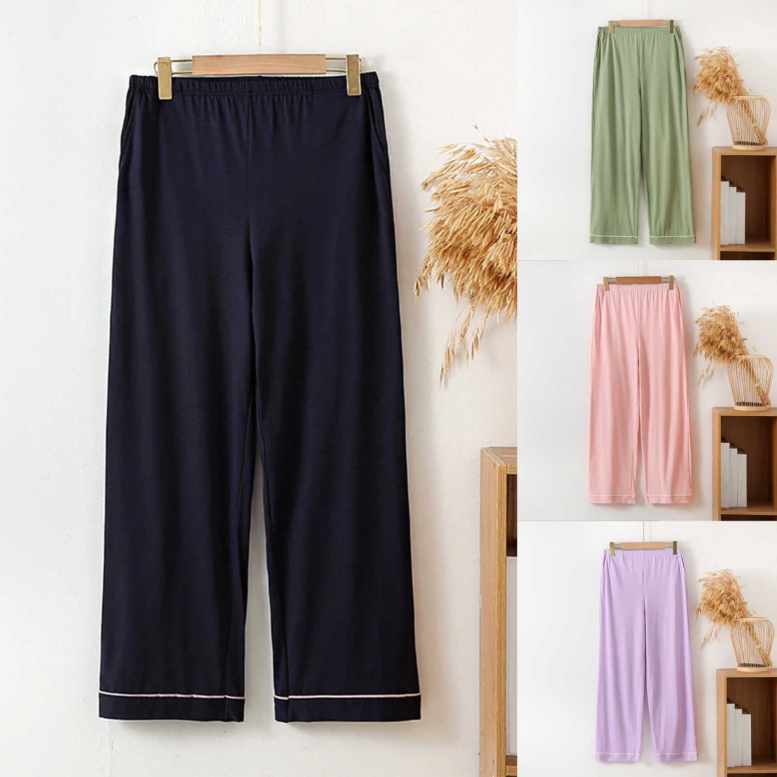 HVOBTTY Women's Long Pajama Pants, Pajama Pants for Women, Women's ...