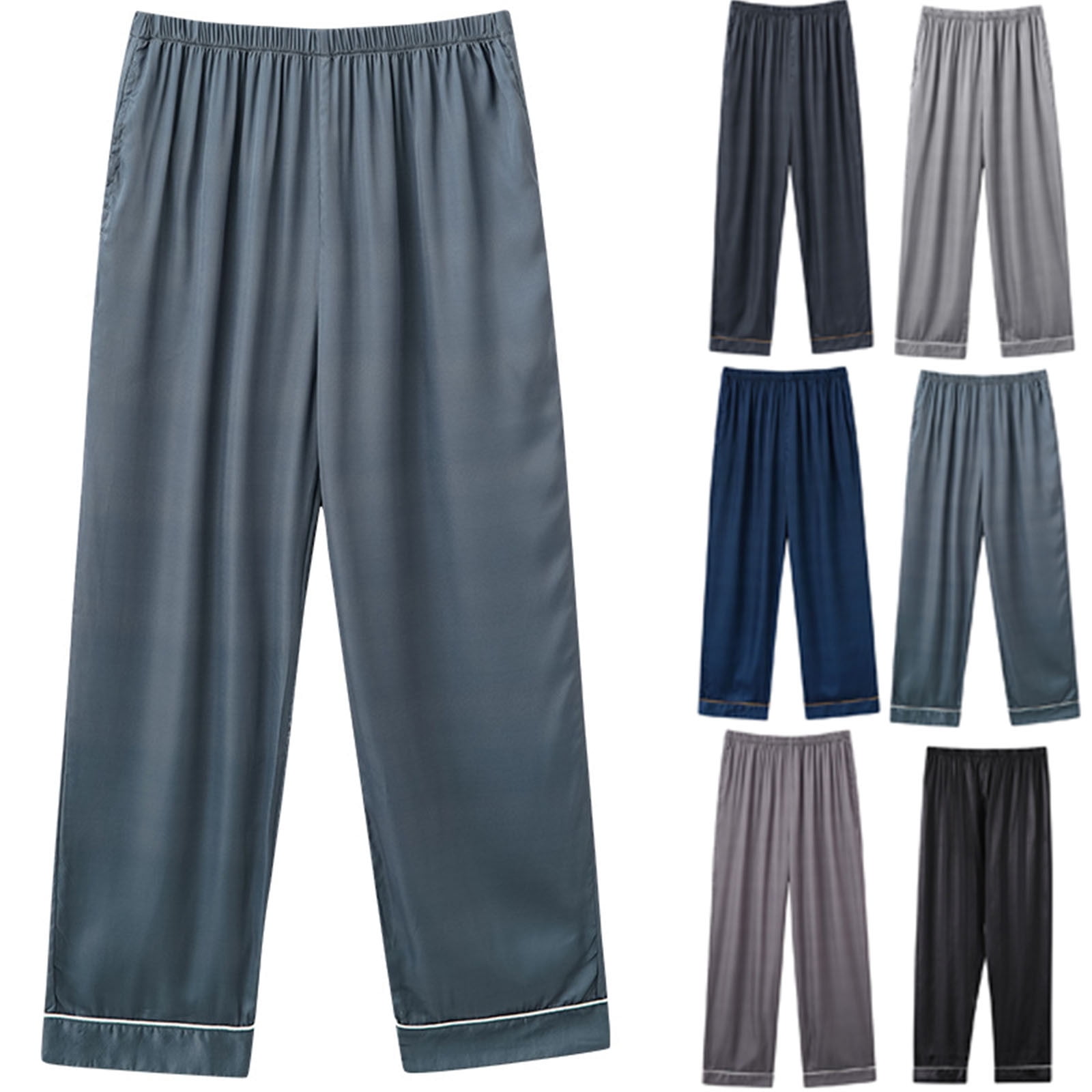 HVOBTTY Women's Soft Pajama Pants, Sleep Pants Women, Women's Solid ...
