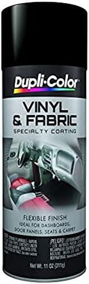 HVP106 Flat Black Vinyl & Fabric Coating 11 oz. Aerosol (6 PACK ...