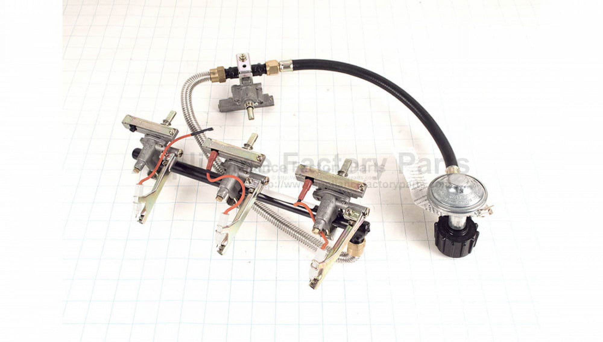 Smoke Hollow HVR assembly with Side Burner Valve 1800CGS6 - Walmart.com