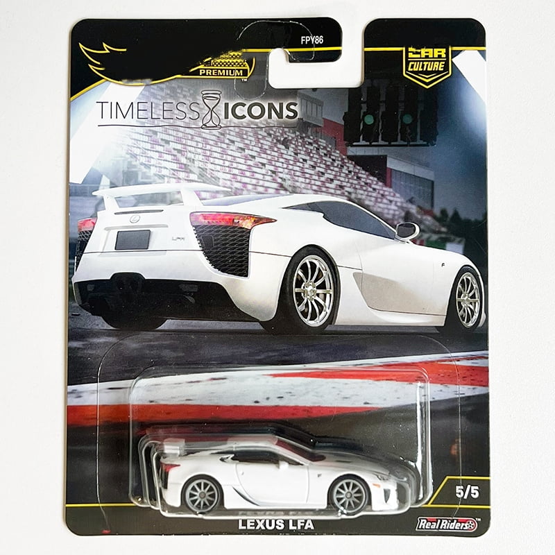 HW 2025 Premium Timeless Icons #5 Lexus LFA Car Culture FPY86 - Walmart.com