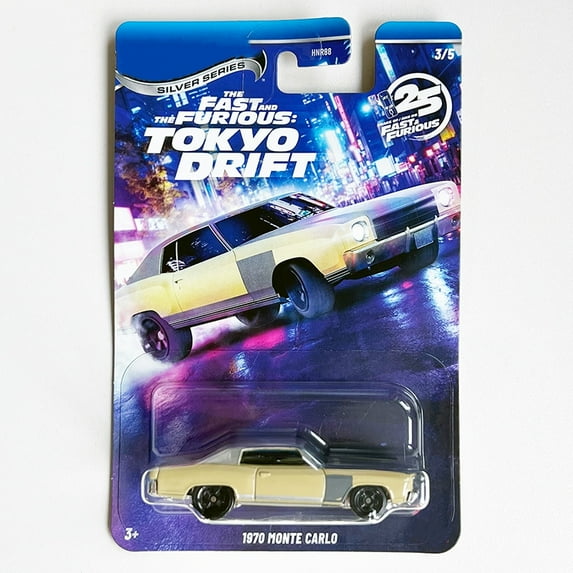 HW 2025 Sliver Series Fast & Furious Tokyo Drift #4 1970 Monte Carlo ...