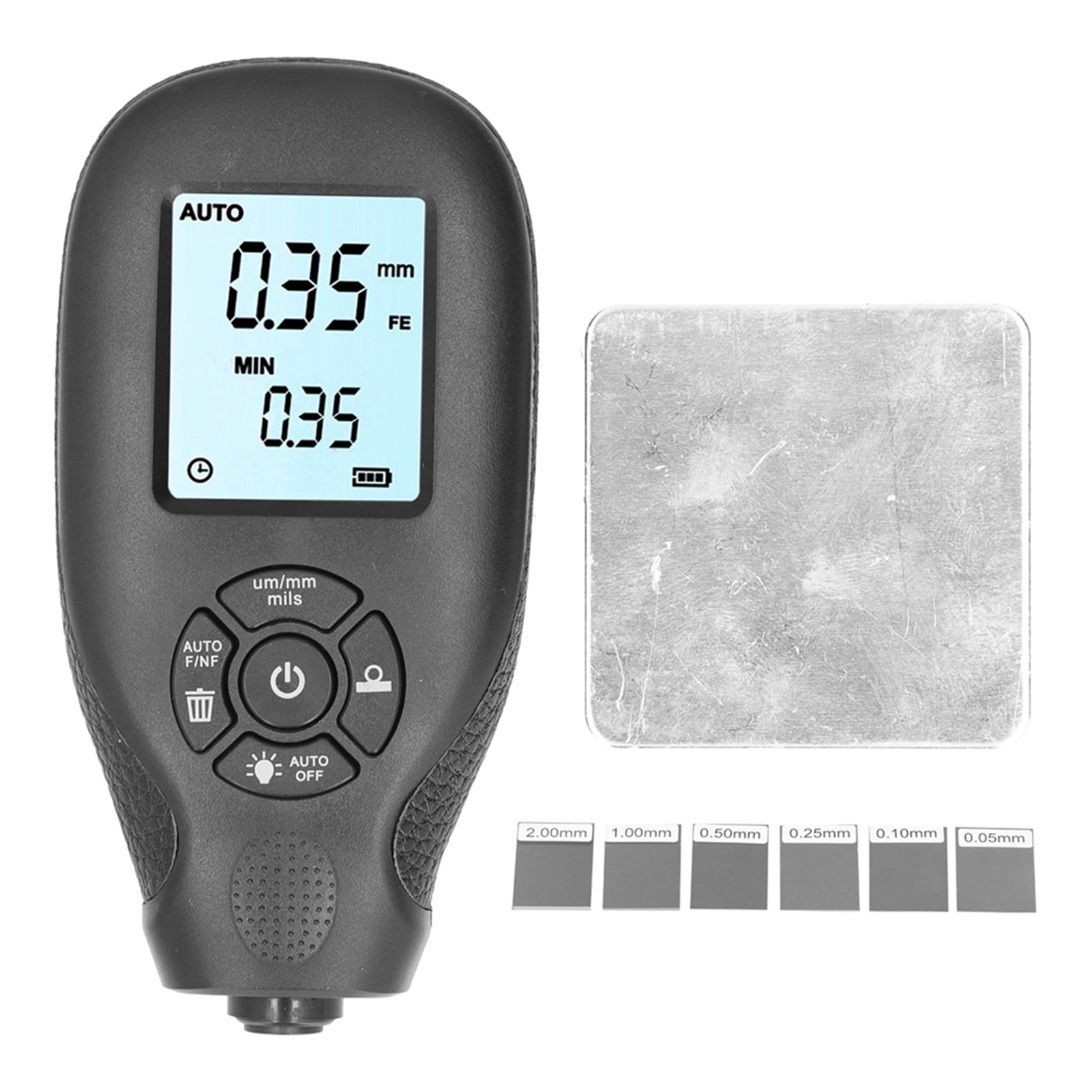 HW-300 Coating Thickness Gauge, Car Paint Thickness Tester, Non ...