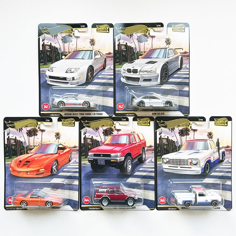 HW Premium 2025 Boulevard #141-145 Set of 5 Cars GJT68 - Walmart.com
