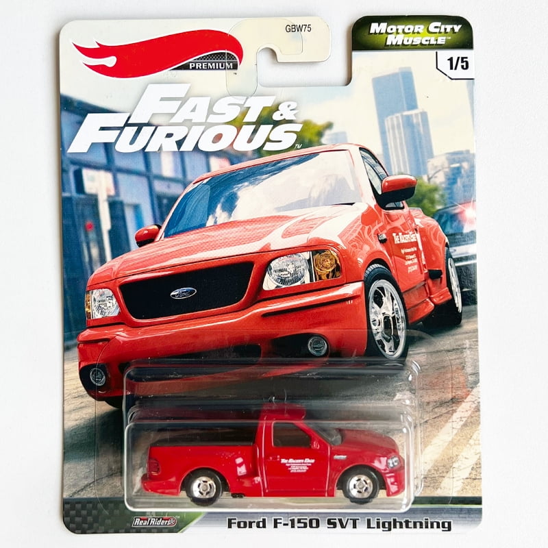 HW Premium 2025 Fast & Furious Motor City Muscle #1 Ford F-150 SVT ...