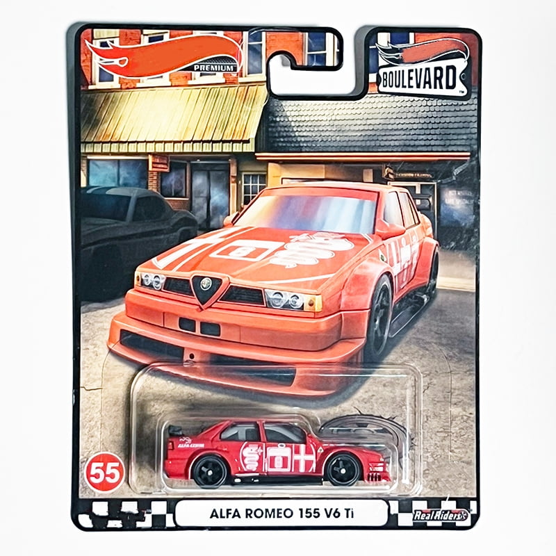 HW Premium Boulevard #55 Alfa Romeo 155 V6 Ti - Walmart.com