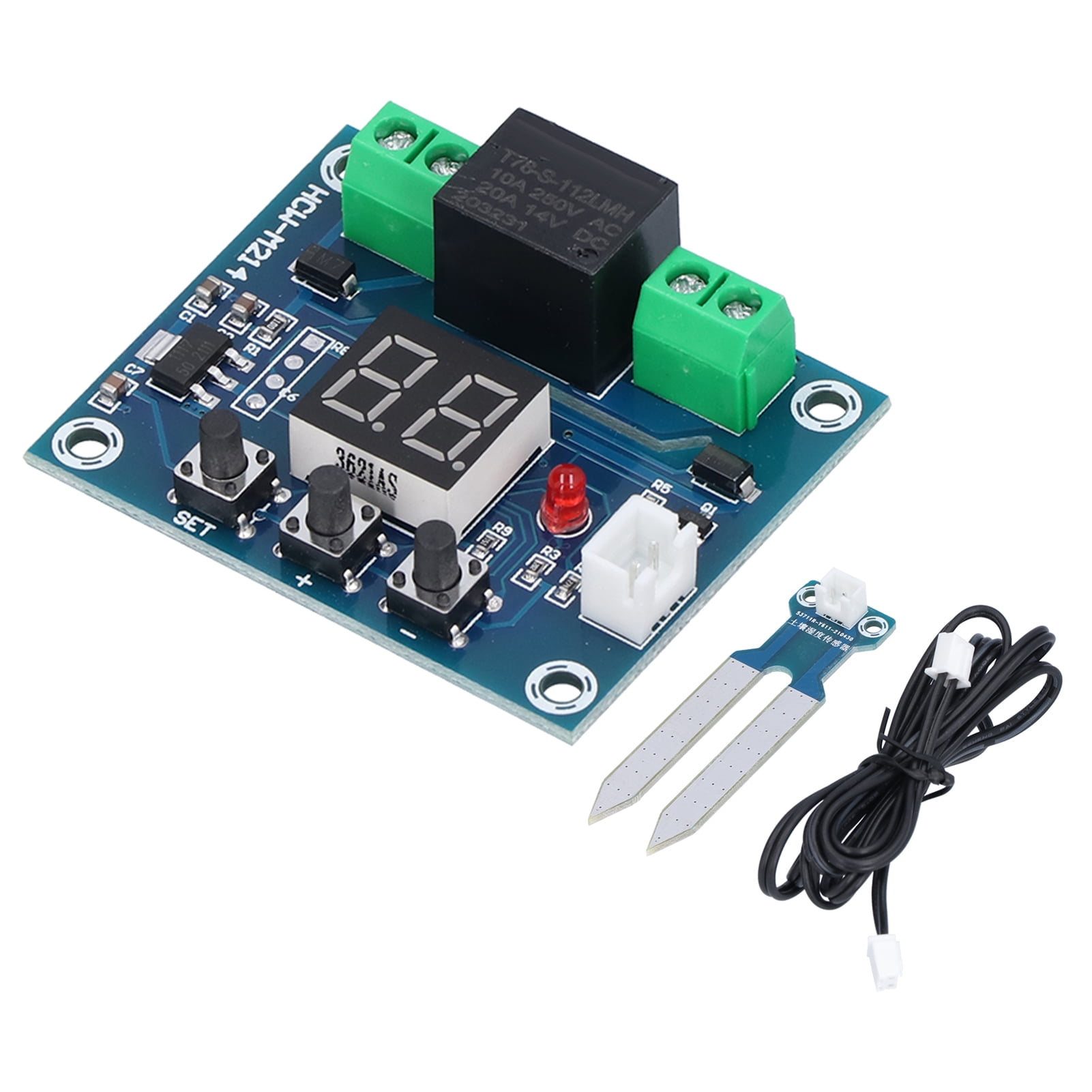 HWC-M214 Digital Soil Moisture Controller Module, 12V Humidity Sensor ...