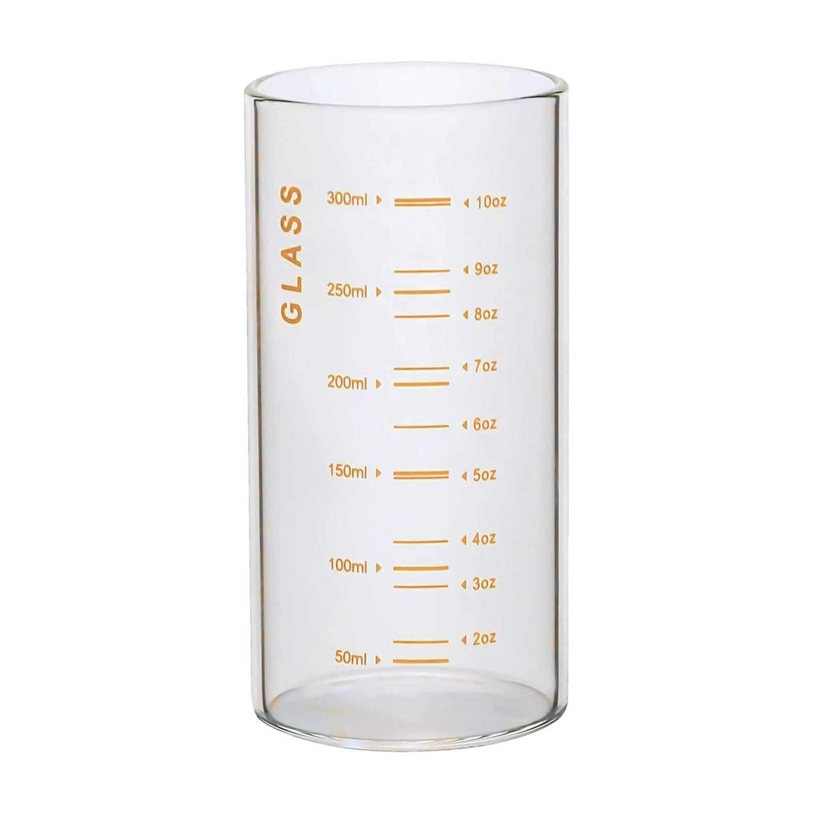 HWHCGZ 300ML Glass Measuring Cup High Borosilicate Glass Measuring Cup ...