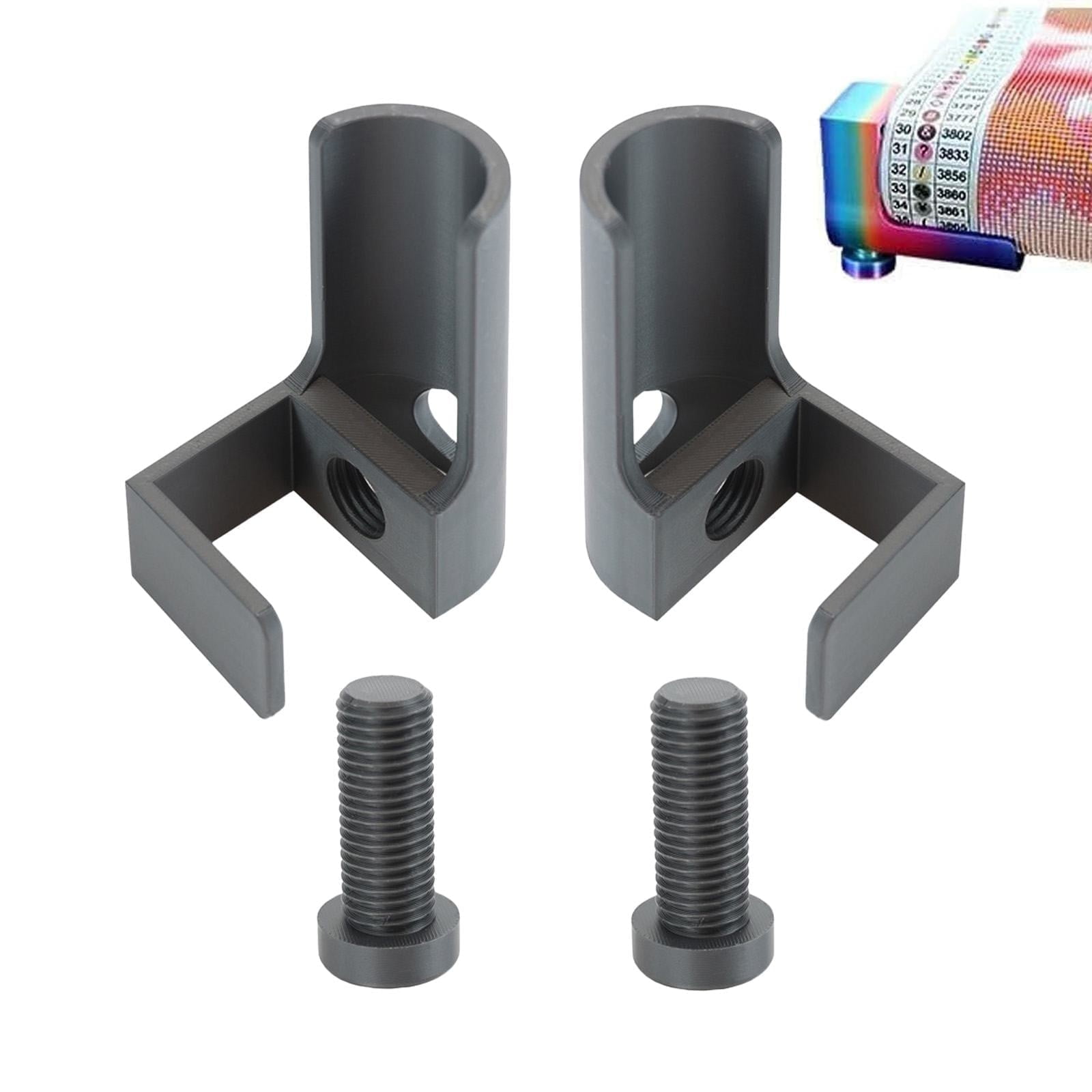 HWHCGZ 3D Printed Painting Scroll Kit Painting Canvas Roll Holder And ...