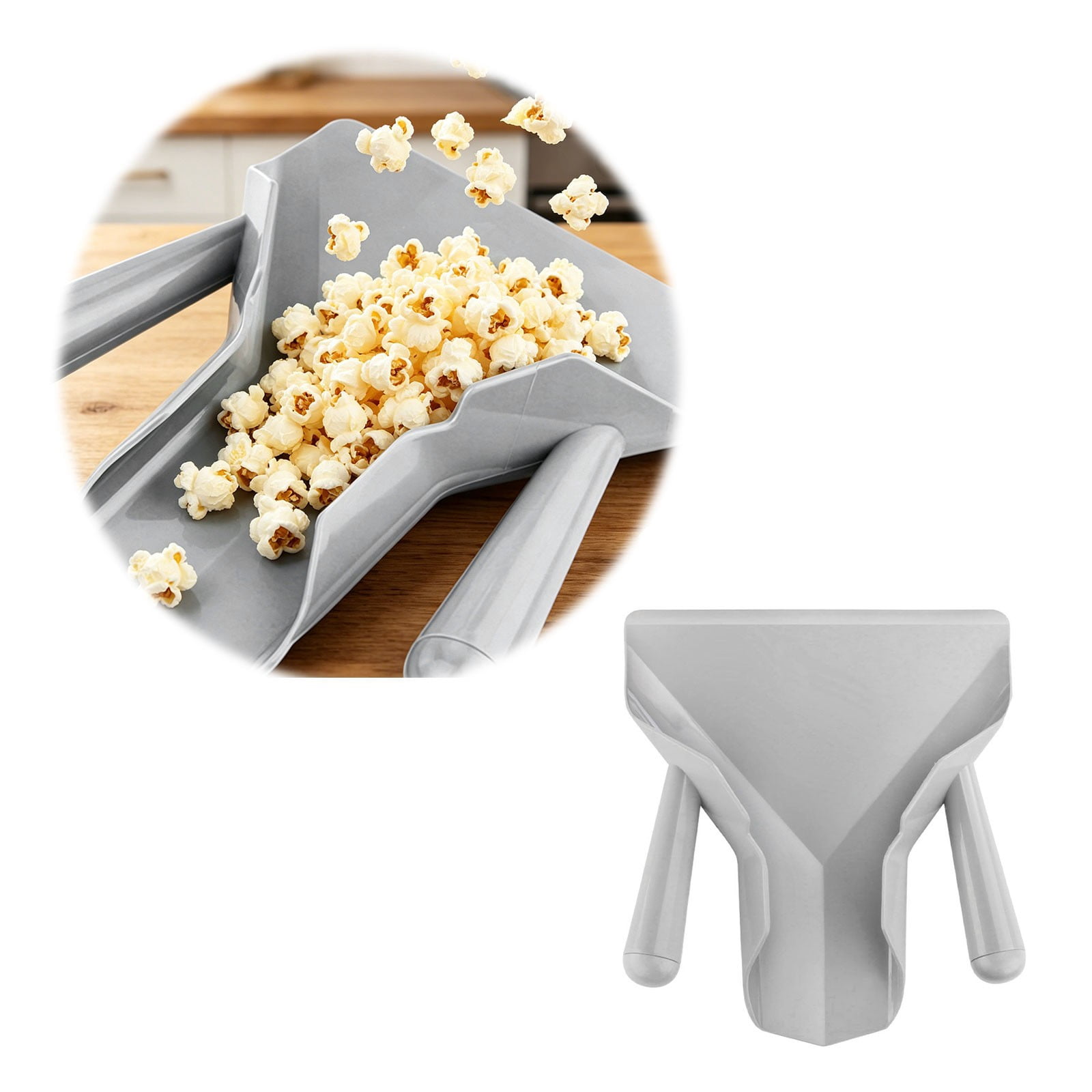 HWHCGZ Polycarbonate French Fry Popcorn Scoop, French Fry Bagger, Quick ...