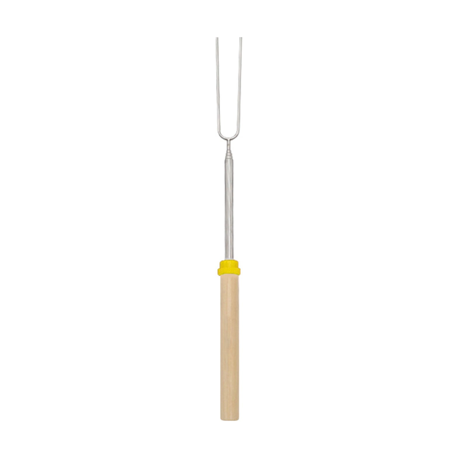HWHCGZ Telescoping Extension Fork Outdoor BBQ Stainless Steel Barbecue ...